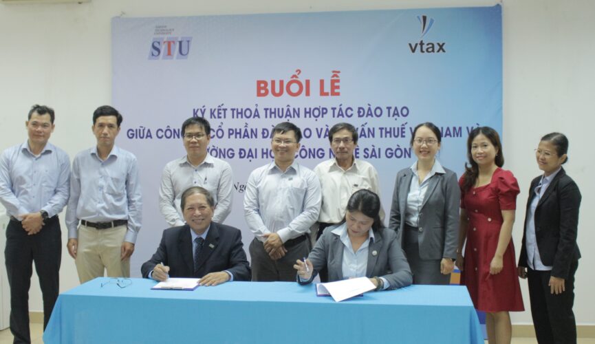 VTAX chính thức ký kết thỏa thuận hợp tác với Trường Đại học Công Nghệ ...