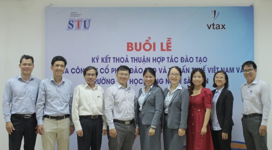 VTAX chính thức ký kết thỏa thuận hợp tác với Trường Đại học Công Nghệ ...
